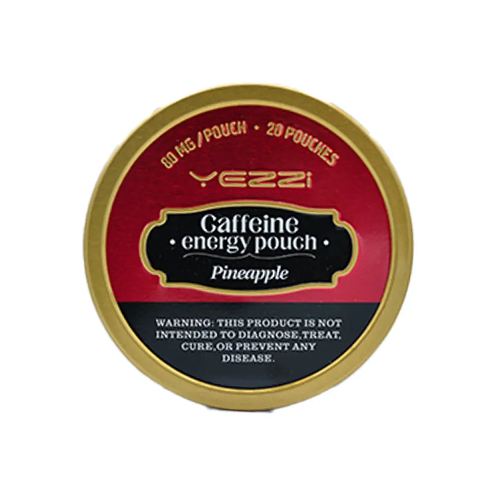 Pineapple Energy Caffeine Pouch by Yezzi