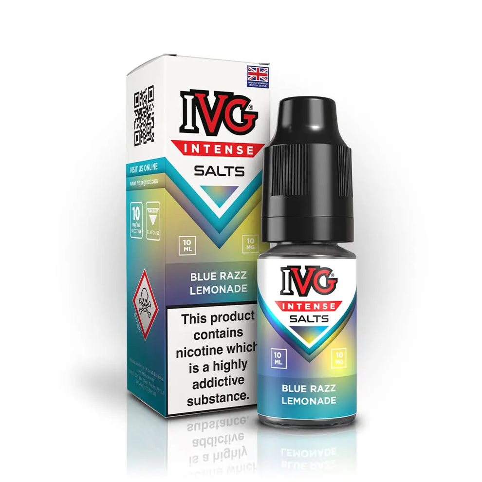 Blue Razz Lemonade Nic Salt by IVG Intense Salts – Tidal Vape