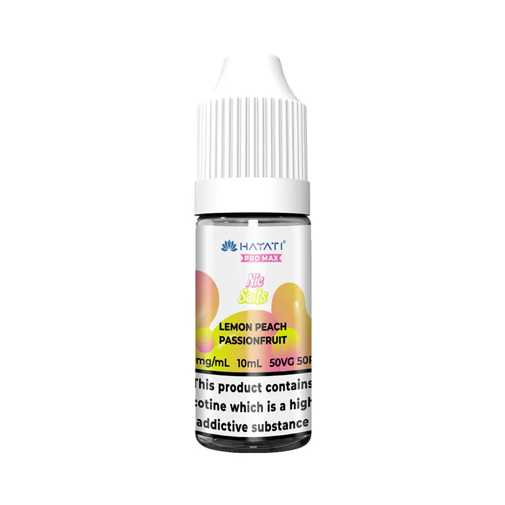 Lemon Peach Passionfruit 10ml Nic Salt by Hayati Pro Max